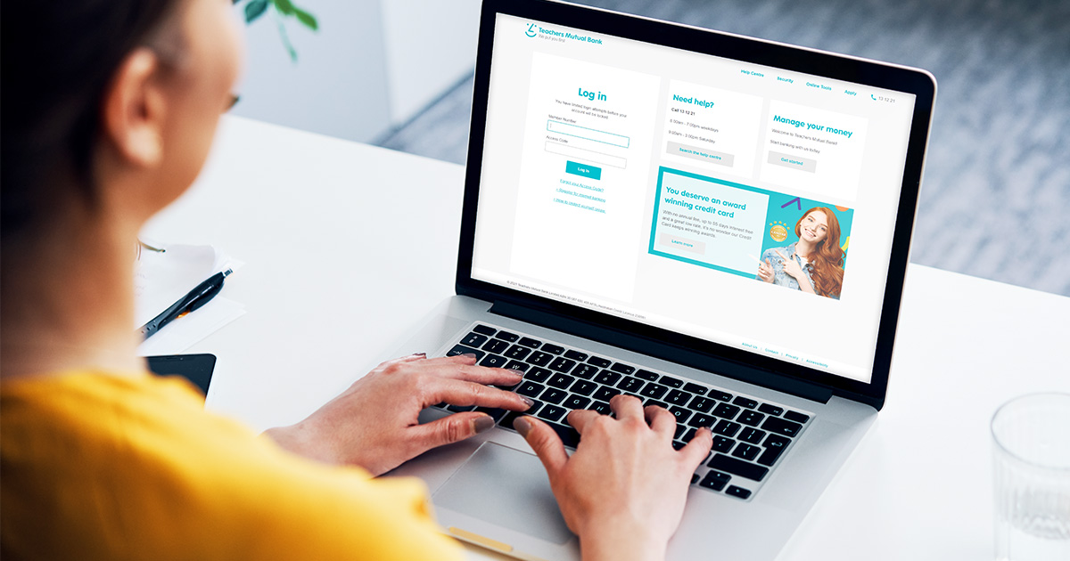 Getting started | Internet Banking | Teachers Mutual Bank Getting started | Internet Banking | Teachers Mutual Bank